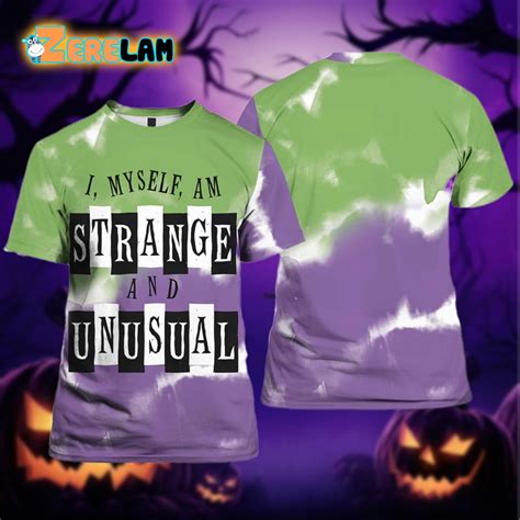 Beetlejuice Strange And Unusual Halloween Horror Movie Tie Dye T Shirt