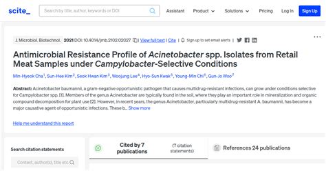 Antimicrobial Resistance Profile Of Acinetobacter Spp Isolates From Retail Meat Samples Under