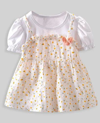 Girls All Over Print Dress At Rs 4745piece Girls Garments In