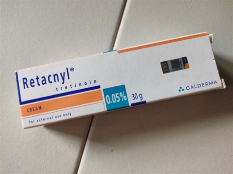 Retacnyl Tretinoin 005 30g Beauty And Personal Care Face Face Care