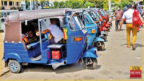 Three Wheeler Drivers Claim Fare Reduction Difficult To Implement