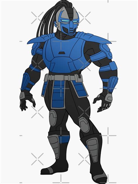 Cyber Sub Zero Sticker For Sale By Kole Man Redbubble