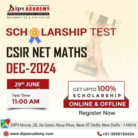 Dips Academy Csir Netjrf Math Iit Jam Math Gate Math Coaching In Delhi India How A