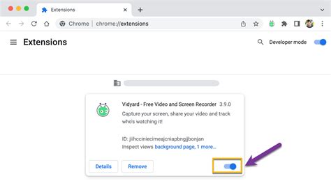 How To Disable The Vidyard Browser Extension Vidyard Support