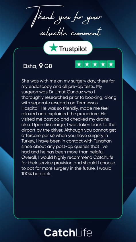 Testimonials Catchlife Gastric Sleeve Prices In Turkey