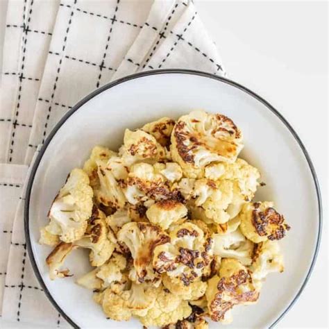Easy Roasted Cauliflower Recipe Healthy Side Dish Idea