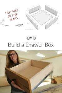 How To Build A Drawer Box