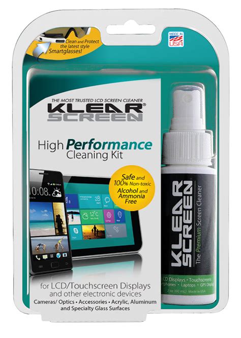 Klear Screen High Performance Cleaning Kit Klear Screen Iklear Craftics