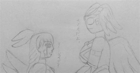 ウルトラエンジェル 二人の出会い ムニ「マイペースにかく」のイラスト Pixiv