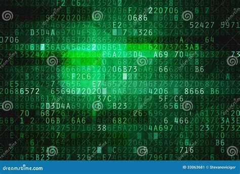 Cyber Space Abstraction Numbers Machine Learning Big Data Vector