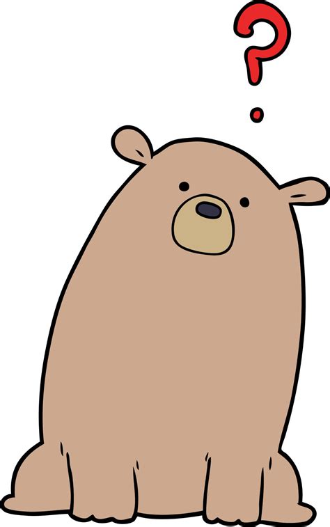 Cartoon Curious Bear 12396034 Vector Art At Vecteezy
