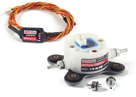Jeti Telemetry Sensor Fuel Flow Mflow2 Gas G800 Ex