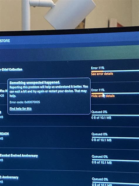 Trying To Download Mcc I Keep Getting This Error Code Can I Get Some