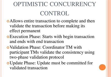 Ppt Transactions And Concurrency Control Powerpoint Presentation