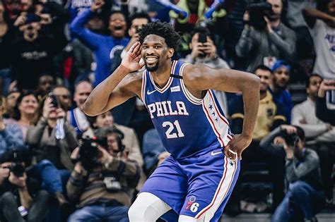 Nba Embiid Pours In Career Best 49 As 76ers Down Hawks Abs Cbn News