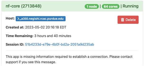 This App Is Missing Information Required To Establish A Connection Issue OSC Ondemand