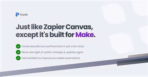 Puzzle — Visualize All Your Make Scenarios In A Canvas