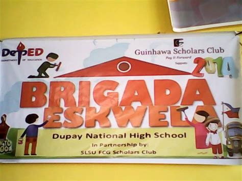 Brigada Eskwela 2014 At Lucena City National High School Brgy Ibabang