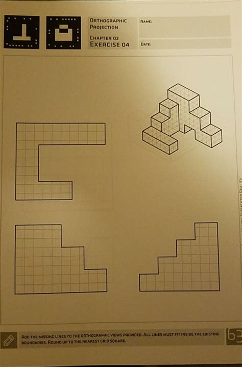 Solved ORTHOGRAPHIC NAME PROJECTION CHAPTER 02 EXERCISE 04 Chegg