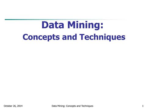 Ppt Data Mining Concepts And Techniques Powerpoint Presentation Free Download Id5871041