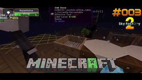 Let S Play Minecraft Sky Factory 2 Der Anfang Vom Ende Das Sieb