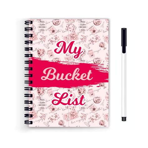 Crafty Worth Reusable Wiro Spiral Unruled Notebook Diary Journal My