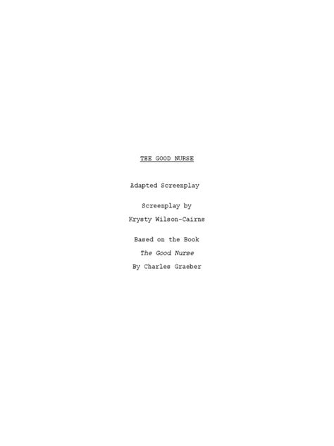 The Good Nurse 2022 Pdf