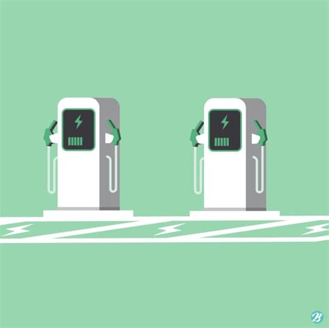 전기차 충전기 일러스트 Ai 다운로드 Download Electric Car Charger Vector 어반브러시