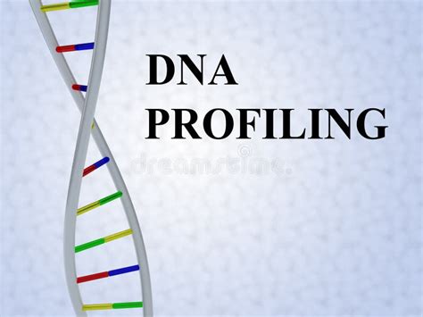 Dna Profiling Genetic Concept Stock Illustration Illustration Of