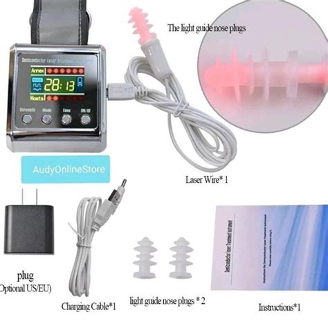 Jual Promo Sb Jam Tangan Kesehatan Terapi Laser 650Nm 7 Titik Mirip Dr