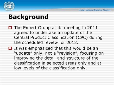 Central Product Classification Cpc Ver 2 1 Ralf