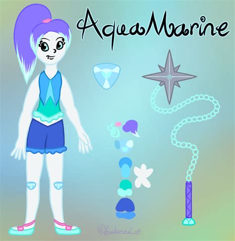Aquamarine Steven Universe Oc By Sakatzucat On Deviantart