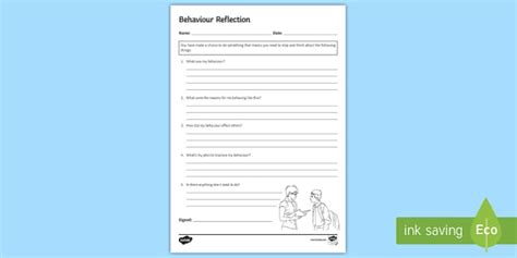 Restorative Practice Reflection Sheet Twinkl Twinkl