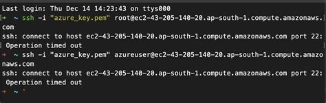 Ssh Cant Connect Instance That Is Migrated To Aws Server Fault