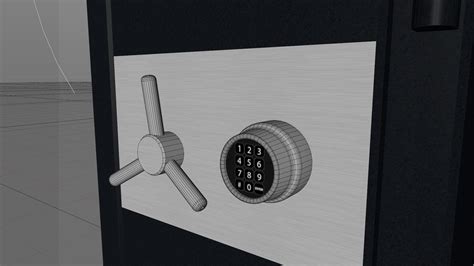 열린 문으로 안전 3d 모델 3 C4d Free3d