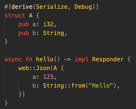 How To Route And Return In Actixweb Daniels Blog