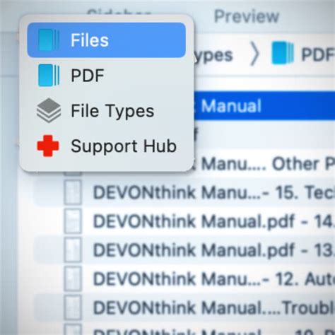 Devontechnologies How To Navigate In Devonthink