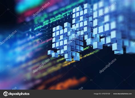 Programming Code Abstract Technology Background Software Developer Computer Script Illustratio