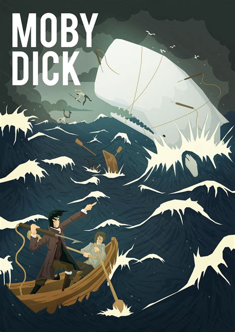 Moby Dick Illustration Behance