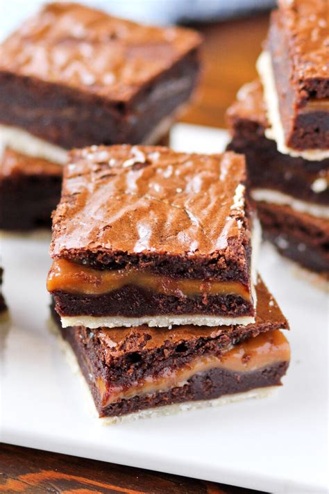 Twix Brownies Recipe Food Fanatic