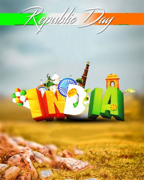 26 January Desktop Wallpaper Republic Day Editing Background 2022