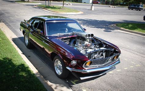 Red Coupe Car Ford Mustang Hd Wallpaper Wallpaper Flare