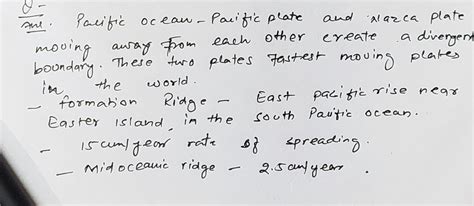 Understanding Plate Tectonics Landforms And Events On Earths Course Hero