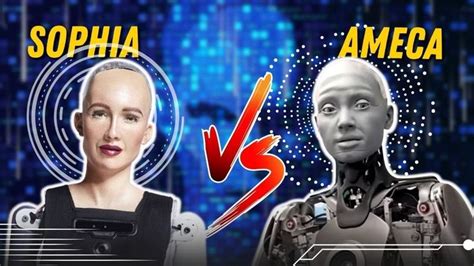 Difference Between Ameca Robot And Sophia Robot Sophia Robot Ameca