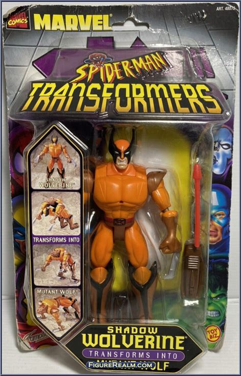 Wolverine Shadow Marvel Shape Shifters Toy Biz Action Figure