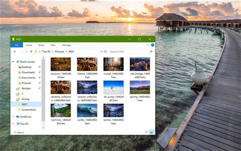 Lhigh Efficiency Image File Format Heif Disponibile In Windows 10