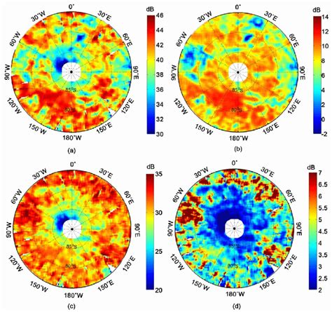 A The Sharad Surface Echoes Data B Simulated Echoes With A The Sharad Surface Echoes Data B Simulated Echoes With