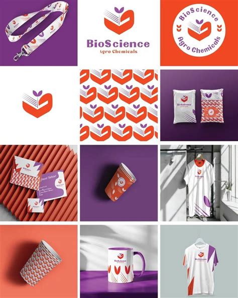 Bioscience Logo Brand Identity Dm Me En Follow Me Smart