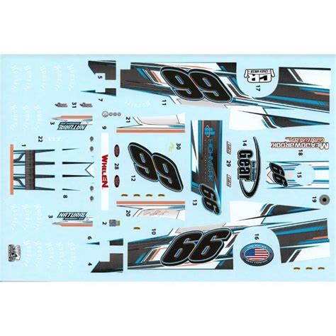 66 Timmy Solomito Decals Hurd Hobbies