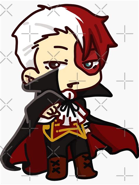 Shoto Todoroki My Hero Academia Halloween Design Mha Bnha Chibi